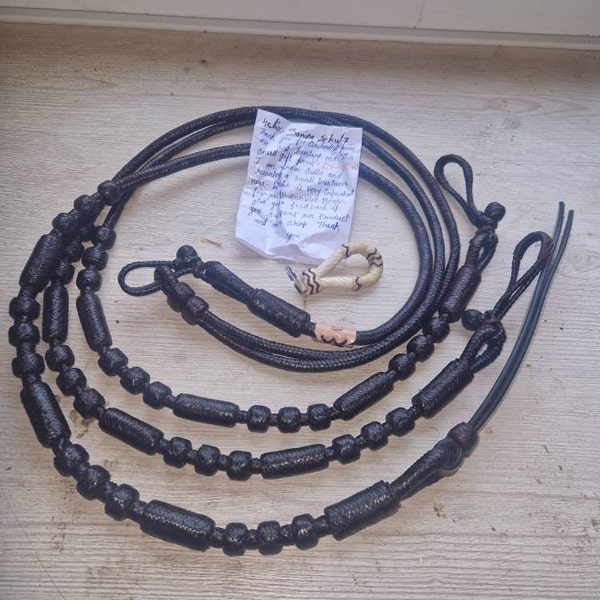 Romal Reins Natural & Black, Romal Reins 20 Plait, Romal Reins Regular ...