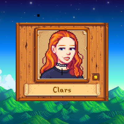 Custom STARDEW VALLEY Portraits, Personalized Stardew Valley Poster ...