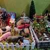 Miniature Rustic Outhouse Scene: Fairy Garden Cake Topper - Etsy