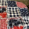 Custom Order Cotton Rag Quilt Throw, Made to Order Quilt - Etsy