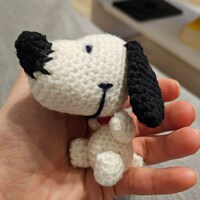 Mini Snoopy Amigurumi Crochet Pattern - Etsy Canada