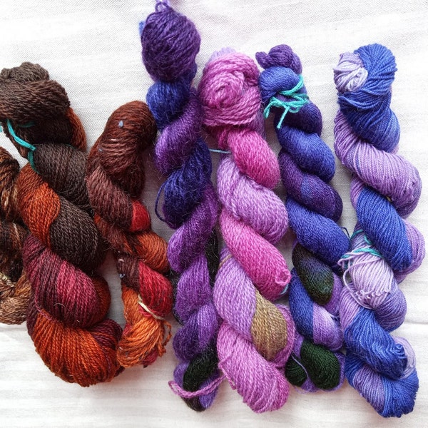 14g 0.4oz Art Wool, Mixed Wool for Wet Felting, Needle Felting, Weaving ...