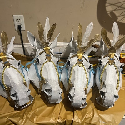 Horse Head Costume mask Pattern - Etsy