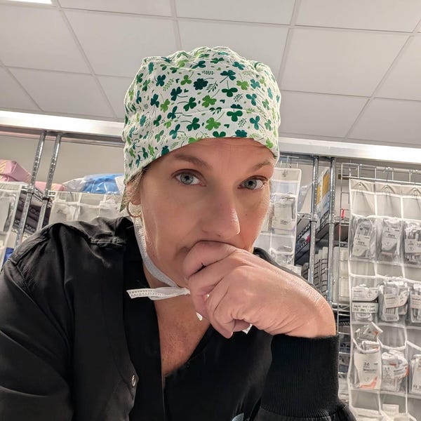 Waves Surgeon Style Scrub Cap,blue Black, 2 Sizes S/M or M/L, Men's ...