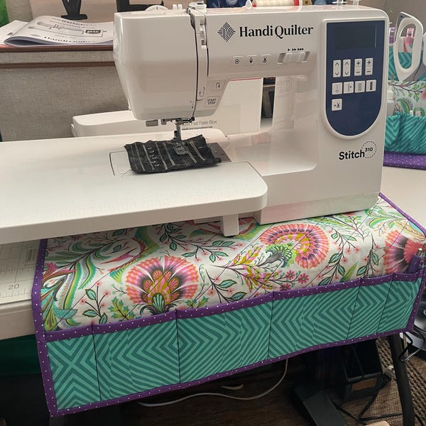 PDF Pattern - Stitch and Stash Sewing Machine Apron Quilt Pattern - PDF ...