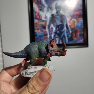 Giganotosaurus Dinosaur Miniature Lord of the Print Dnd Miniatures Role ...