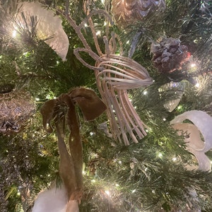 Greige Warm Grey Velvet Ribbon Silk Bridal Bouquet - Etsy