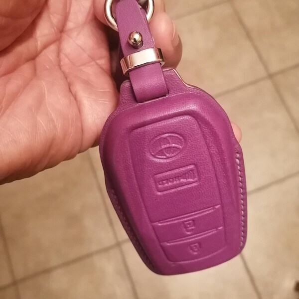 Toyota Land Cruiser Corolla Cross 2022 2023 Leather Key Case, Toyota ...