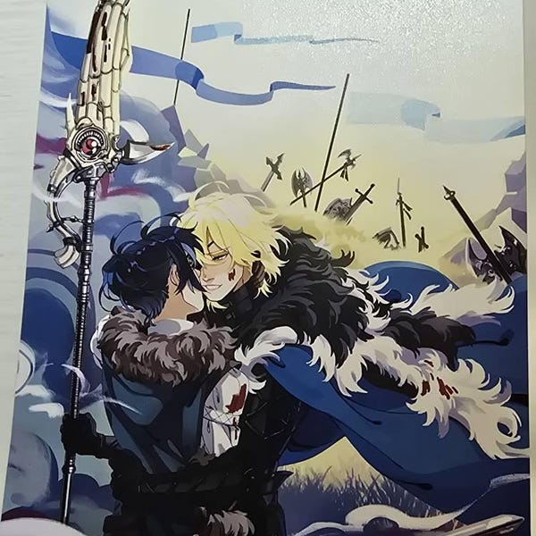 Dimitri X Felix Print A5 - Dimilix Fire Emblem Three Houses - Dimitri ...