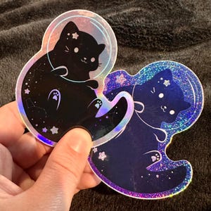 Confused Blob Fish in a Bottle Clear Acrylic Waterproof Sticker - Etsy