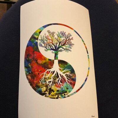 Placenta Tree of Life Print Placenta Tree Symbol of Life Motherhood Art ...