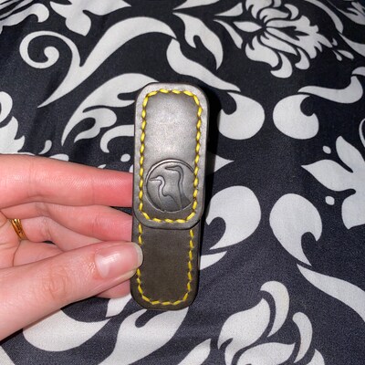 Leather Magnetic Slider Fidget, 3 Magnets Version - Etsy