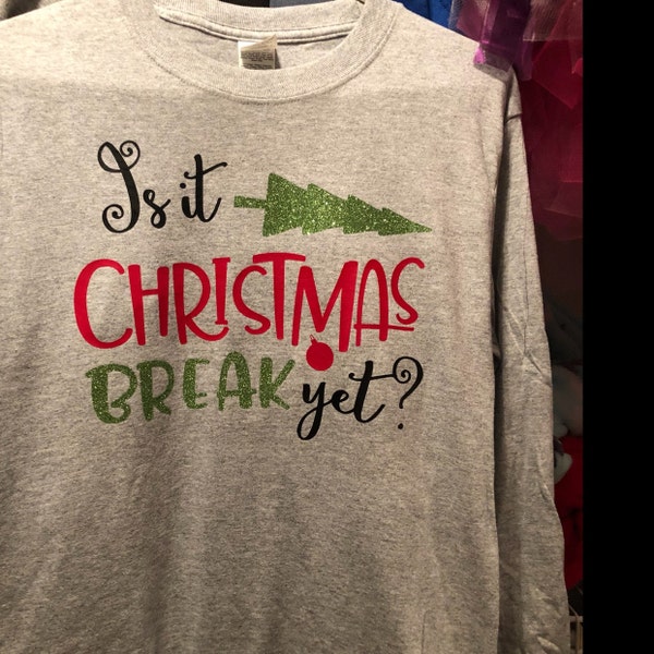 Teacher Christmas SVG, is It Christmas Break yet SVG, Christmas Svg ...