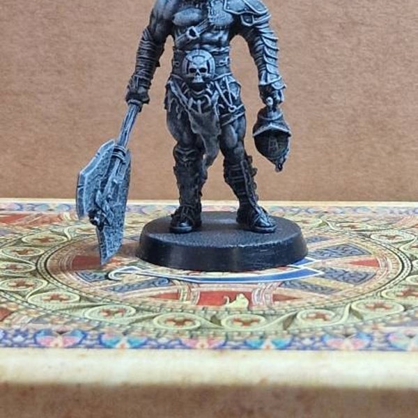 Orc Barbarian : Greataxe, Gladiator, Dungeons and Dragons Mini RPG ...