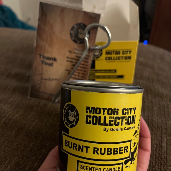 Race Fuel Scented Candle: 8 Oz Soy Wax Paint Can - Car Guy Gift - Etsy