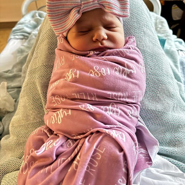 Baby Name Swaddle, Newborn Name Swaddle, Personalized Baby Name Swaddle ...