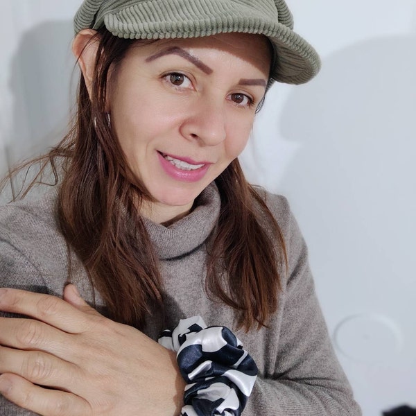 Wool Newsboy Cap Slouchy Newsboy Cap 8 Panels Cap Vintage Style Baker ...