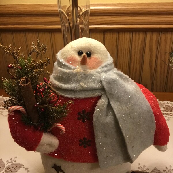 Santa Doll Pattern, Reindeer Pattern, Primitive Santa Pattern ...