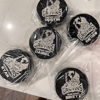 ROSTER HOCKEY PUCKS - Customized Collectors Pucks, Personalized Team ...