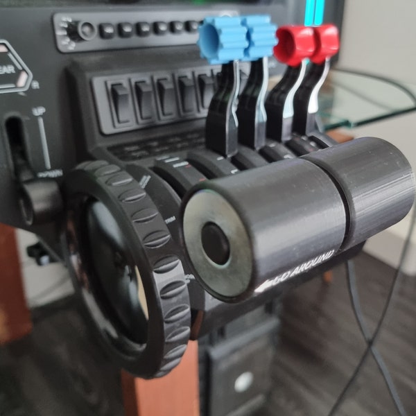 Beechcraft Baron G58 Twin Engine Throttle Levers for Honeycomb Bravo ...