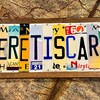Custom License Plate Sign Personalized Gift for Any Occasion/ Unique ...