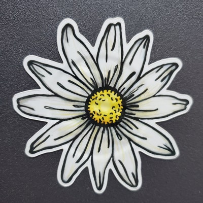 Daisy Sticker Daisy Decal Daisy Car Sticker Daisy Car Decal Daisy Gift ...