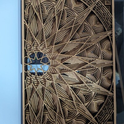 Multilayer Frame Wall Art Laser Cut Mandala Svg Mandala Laser Cut ...