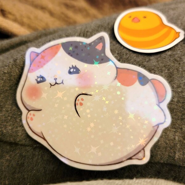 FFXIV Chef Paissa Clear Vinyl Holo Sticker - Etsy