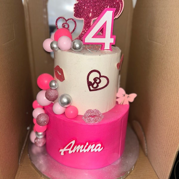 Girls Birthday Number for Cake | 1 2 3 4 5 6 7 8 9 10 Birthday Cake ...