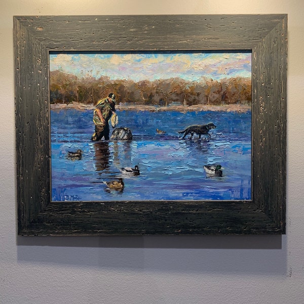 Charcoal Black Rustic Frame,rustic Picture Frame,farmhouse Distressed ...