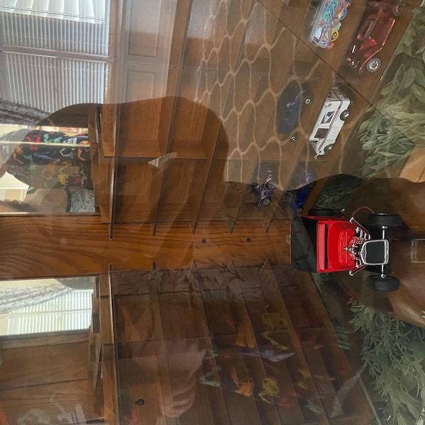 Alte schwarze Spielzeugauto-Lagerung für 100Cars|Diecast Car Lagerung | 1:64 Autoregal ...