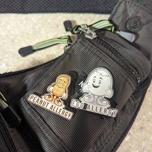 Custom Food Allergy Stickers for Lunch Boxes Labels School Children ...