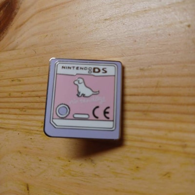 Nintendogs Game Cartridge Inspired Hard Enamel Lapel Pin Badge - Etsy