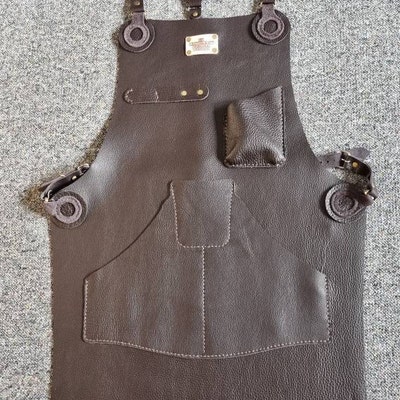 Apron Pattern Leather DIY Pdf Download Leather Apron Video Tutorial - Etsy