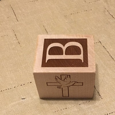 Baptism Block Christening Block Baptism Gift Christening Gift Keepsake ...