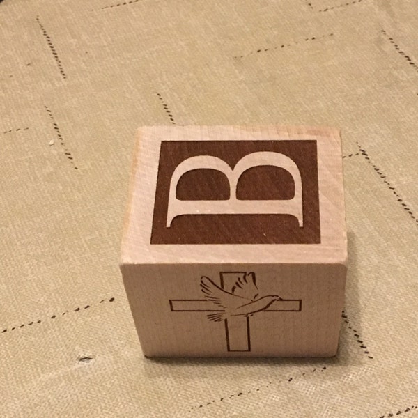 Baptism Block - Christening Block - Baptism Gift - Christening Gift ...