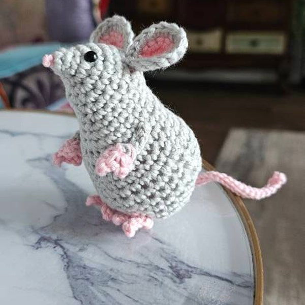 Small Mouse Crochet Pdf Pattern Mice Pattern Amigurumi Toy Easy Crochet ...