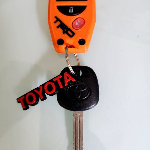 Key Fob Remote Case, 3D Printed for 2nd Gen Toyota Tacoma 2005-2015 ...