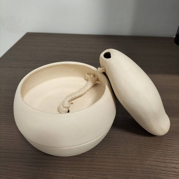 Ceramic Self Watering Planter – Handmade in Italy – Modern Indoor Pot ...