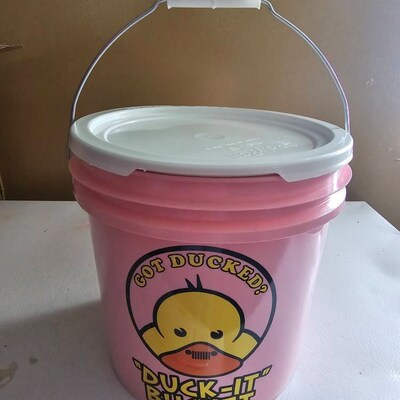 The BLUE duck-it Bucket-includes 30 Pre-tagged Ducks - Etsy