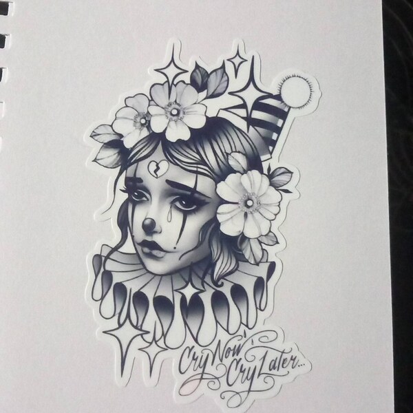 Portal Keyhole Tattoo Sticker Black an Grey - Etsy