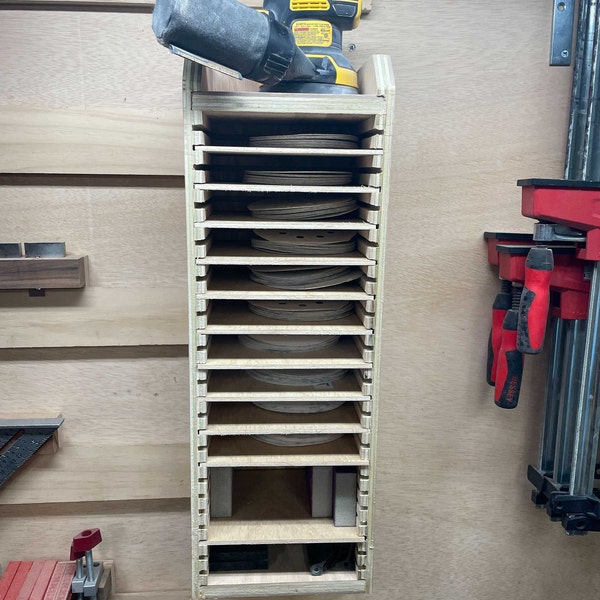 Sandpaper Storage Rack CNC Files for CNC Router, CNC Router Your Own ...