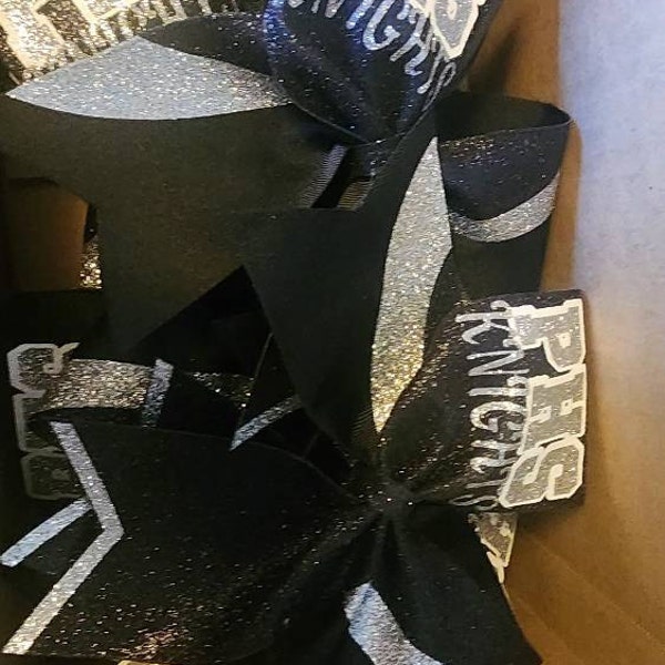 Custom Cheer Bow in Your Team Colors, Great Gameday Cheer Bow ...