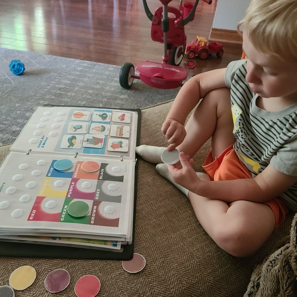 Toddler Learning Binder # 1. Printable Toddler Busy Binder. First ...