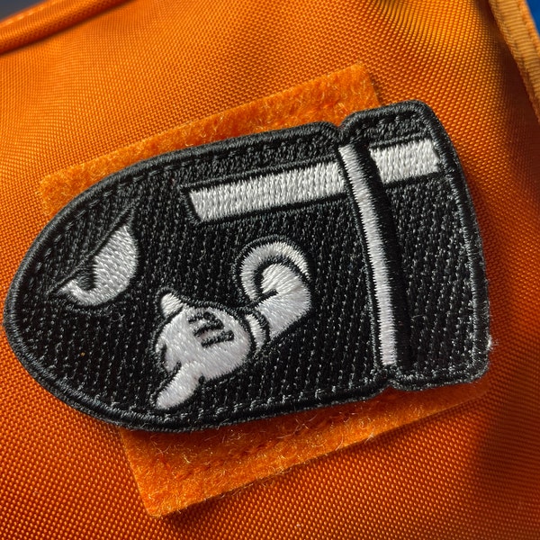 Shaka Hang Loose Bullet Bill Patch - Etsy