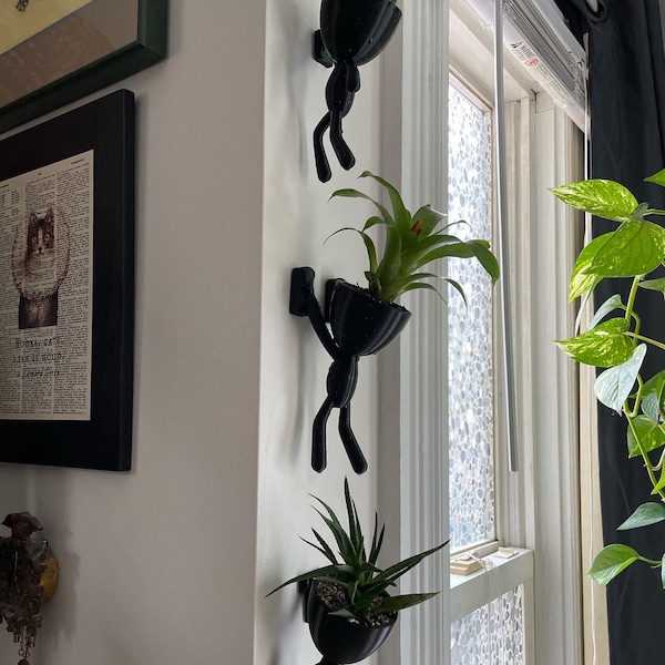 Adventurer Planter Trio | Plant Buddy “trio” | Plant Holder | Unique ...