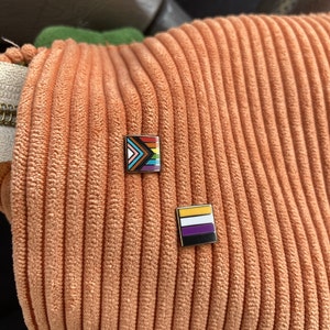 Aroace Rainbow Pin Aro Pride Accessory Badge Aromantic - Etsy