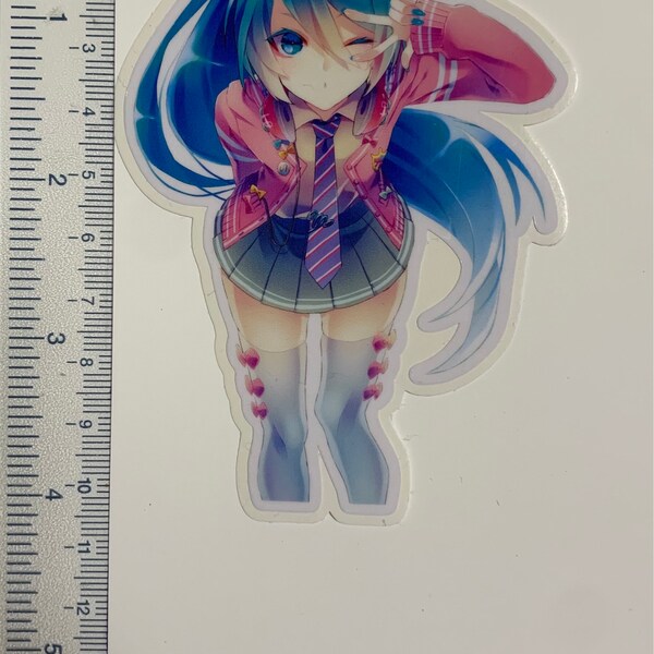 Neon Vinyl Sticker Anime Stickers Laptop Stickers Fridge Magnets ...