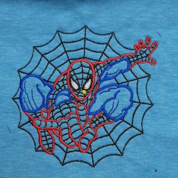 Superhero Applique Embroidery Design, Superhero Embroidery Design ...
