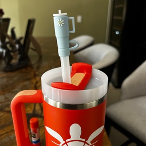 Stanley Cup Straw Topper Paw Print Straw Topper Gift for Dog Mom ...